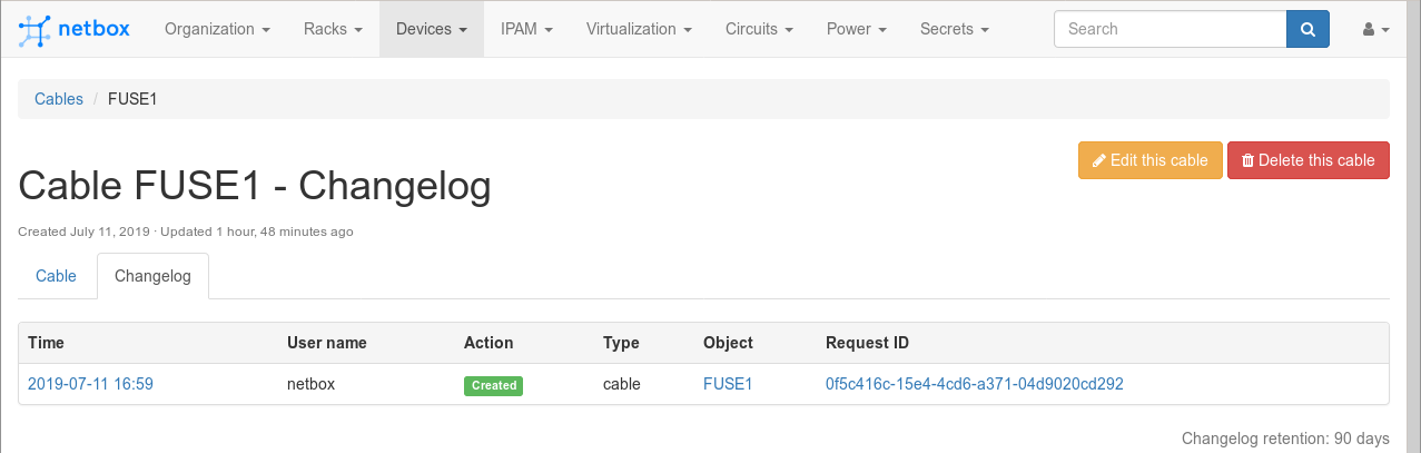 Power Feed Cable bulk edit gives failed validation · Issue #3312 · netbox-community/netbox · GitHub