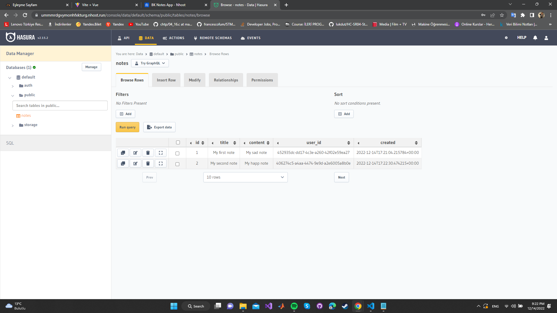 GitHub - bilgekosee/noteapp: Login register arayüzü ile şifreli bir şekilde not tutma imkanı ...