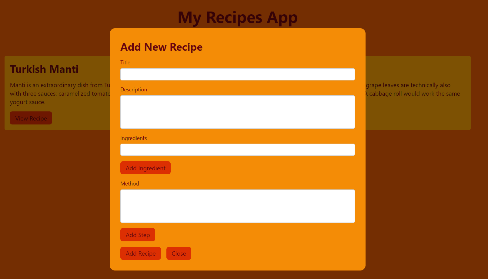 Github Bilgekosee Recipe
