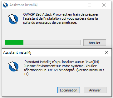 ZAP Windows installer fails to detect JRE · Issue #7585 · zaproxy/zaproxy · GitHub