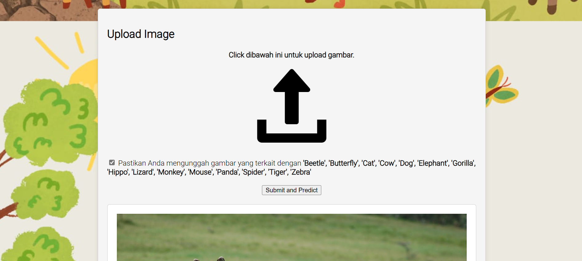 Tampilan · Issue #1 · anisazumara/Proyek-Akhir-SIB-E-Haiwan · GitHub