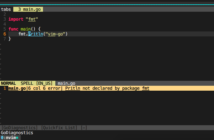 gopls doesn't show any errors in gopath mode · Issue #3481 · dense-analysis/ale · GitHub