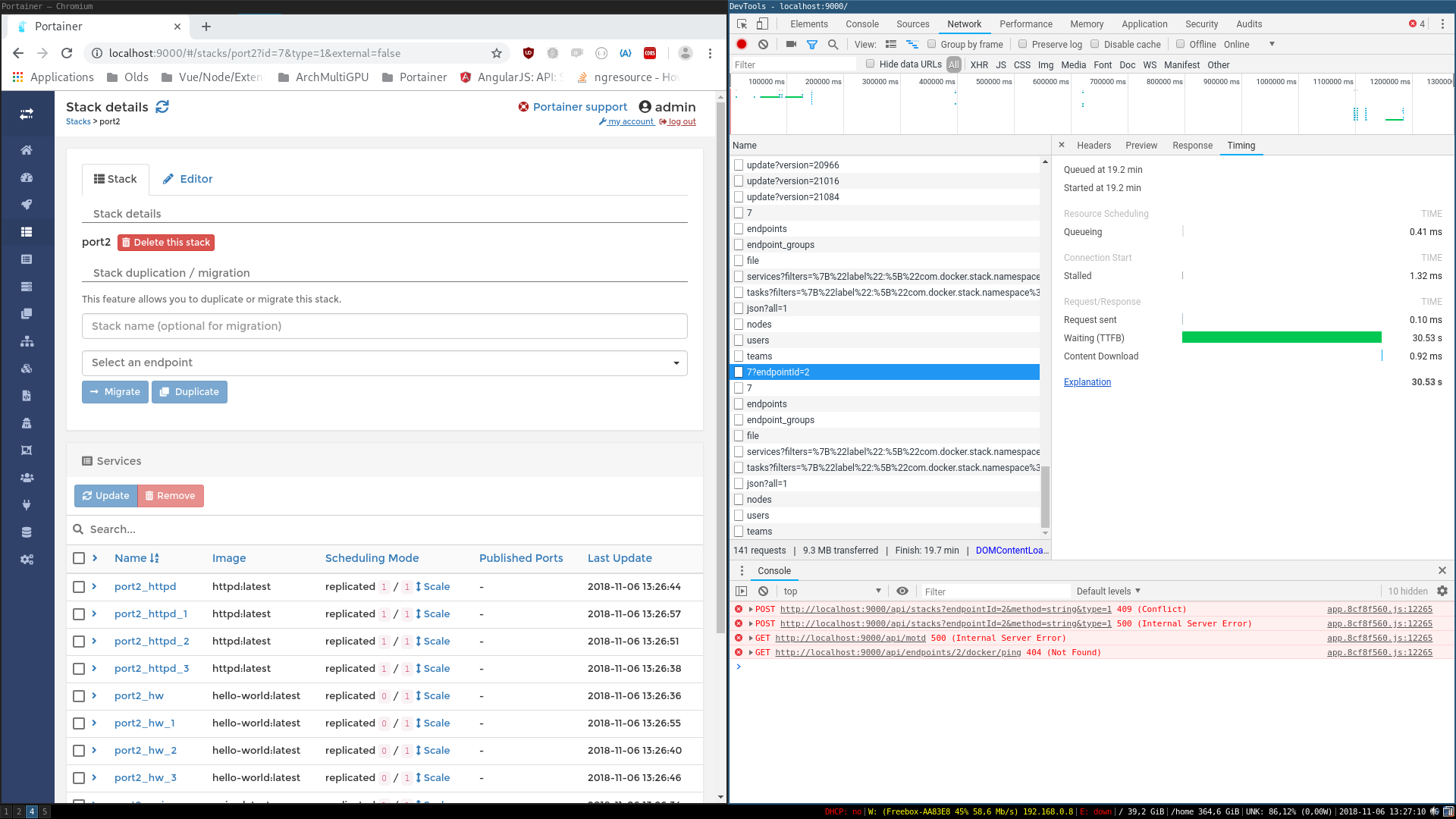 Portainer stack deploy takes 2, 3 minutes · Issue #2418 · portainer ...