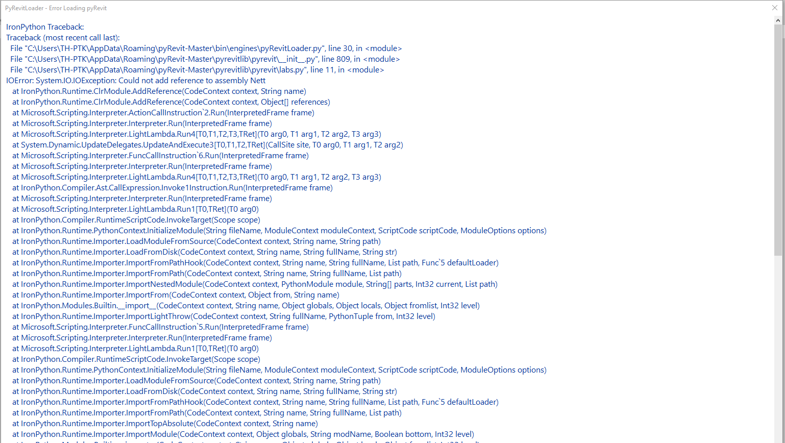 I Can not install pyRevit 4.8.4, Can you help me! · Issue #1100 ... I Can not install pyRevit 4.8.4, Can you help me! · Issue #1100 ...
