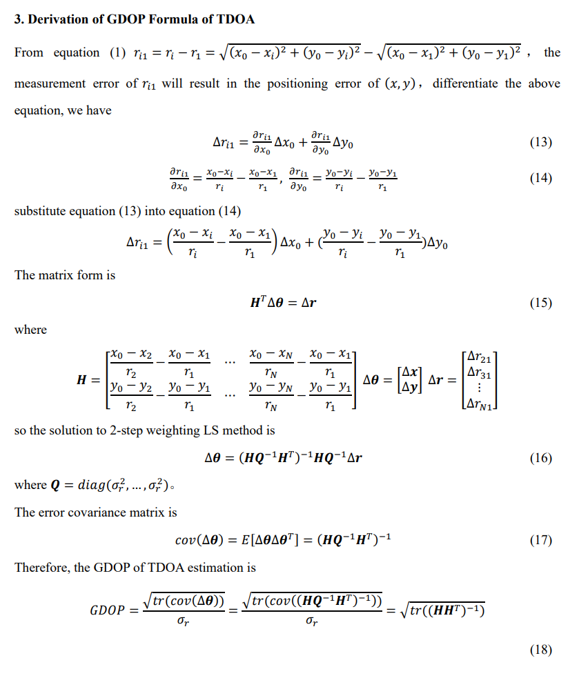 GitHub - StrikerLeecy126/TDOA_Positioning_Sim_and_GDOP: MATLAB Simulation of Calculating TDOA ...