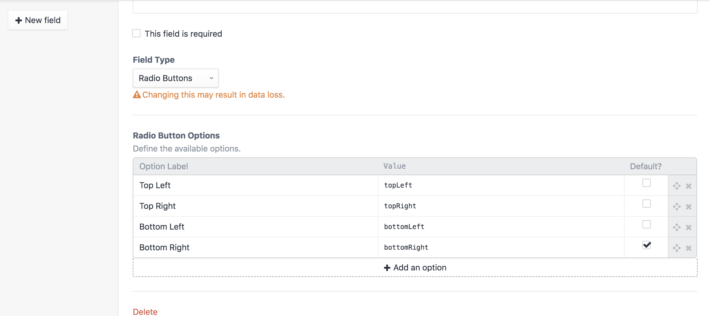 Matrix Field Checkbox Radio Buttons Default No Set · Issue 2445 · Craftcms Cms · Github