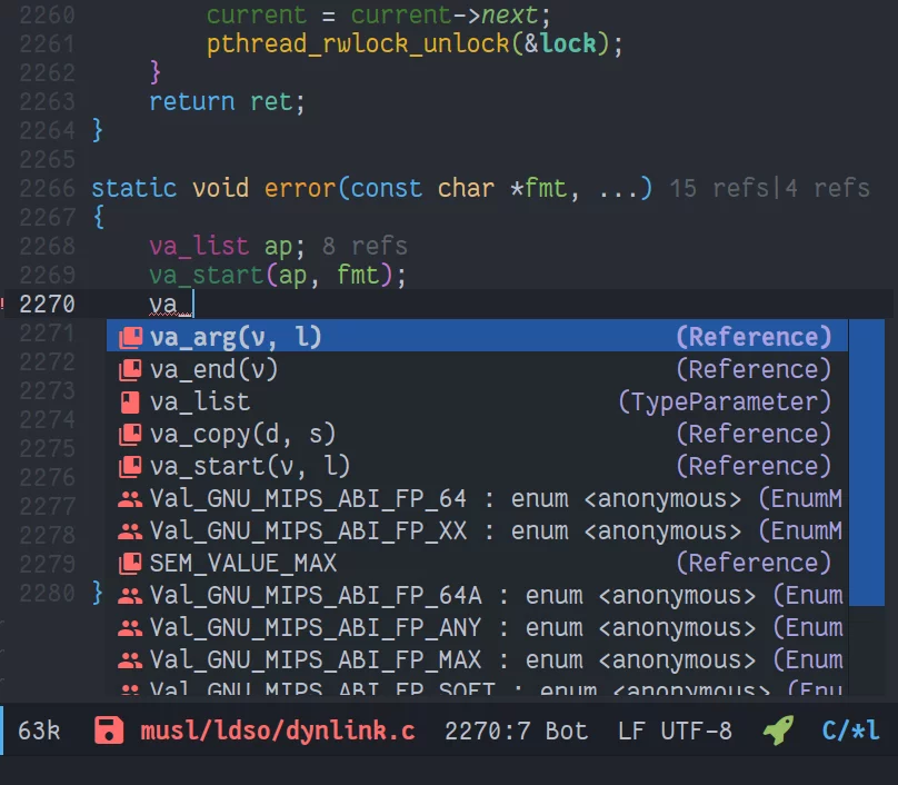 what is the font in the demo? · Issue #851 · MaskRay/ccls · GitHub