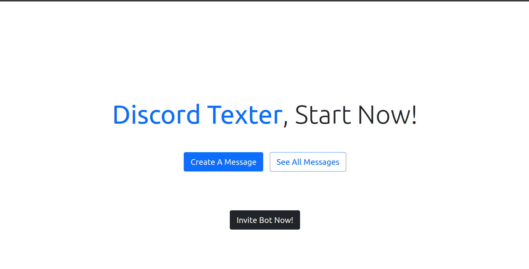GitHub - AnmarHani/DiscordTexter: A discord bot that is connected to a web app as its database ...
