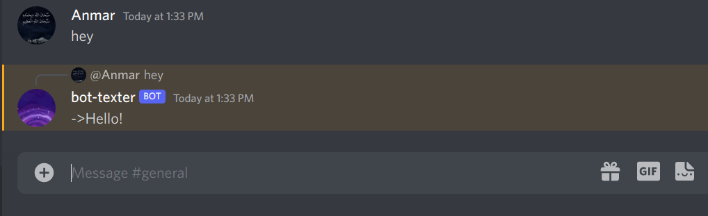 GitHub - AnmarHani/DiscordTexter: A discord bot that is connected to a web app as its database ...