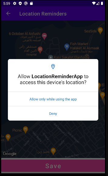 Github Shady Byte Locationreminder App An App That Help You To Add A Reminder With Title