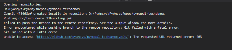 Delete techdemos from PyMAPDL repository · Issue #1648 · ansys/pymapdl · GitHub