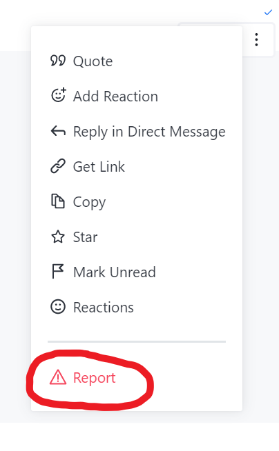 Message report option can't be turned off · Issue #22682 · RocketChat/Rocket.Chat · GitHub
