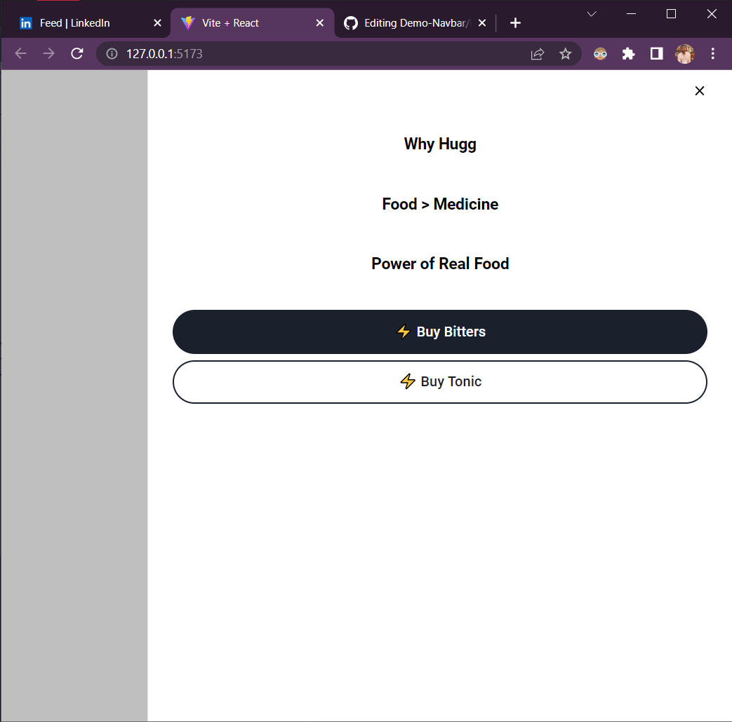 GitHub - mystificator/Demo-Navbar: Demo navbar for Hugg Beverages