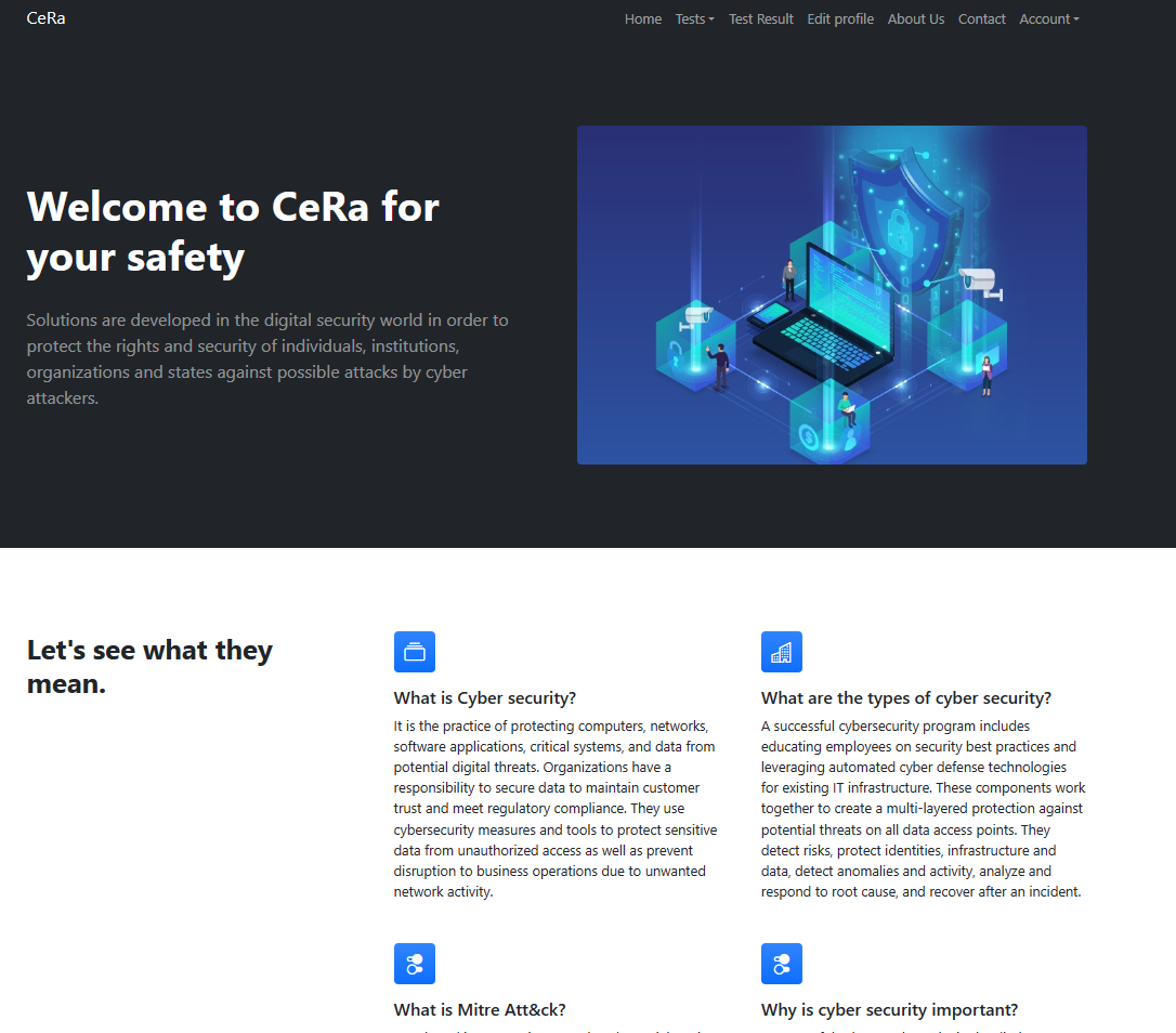 GitHub - EcePolat/Mitre-Attack-Website-MVC: A site where company login ...