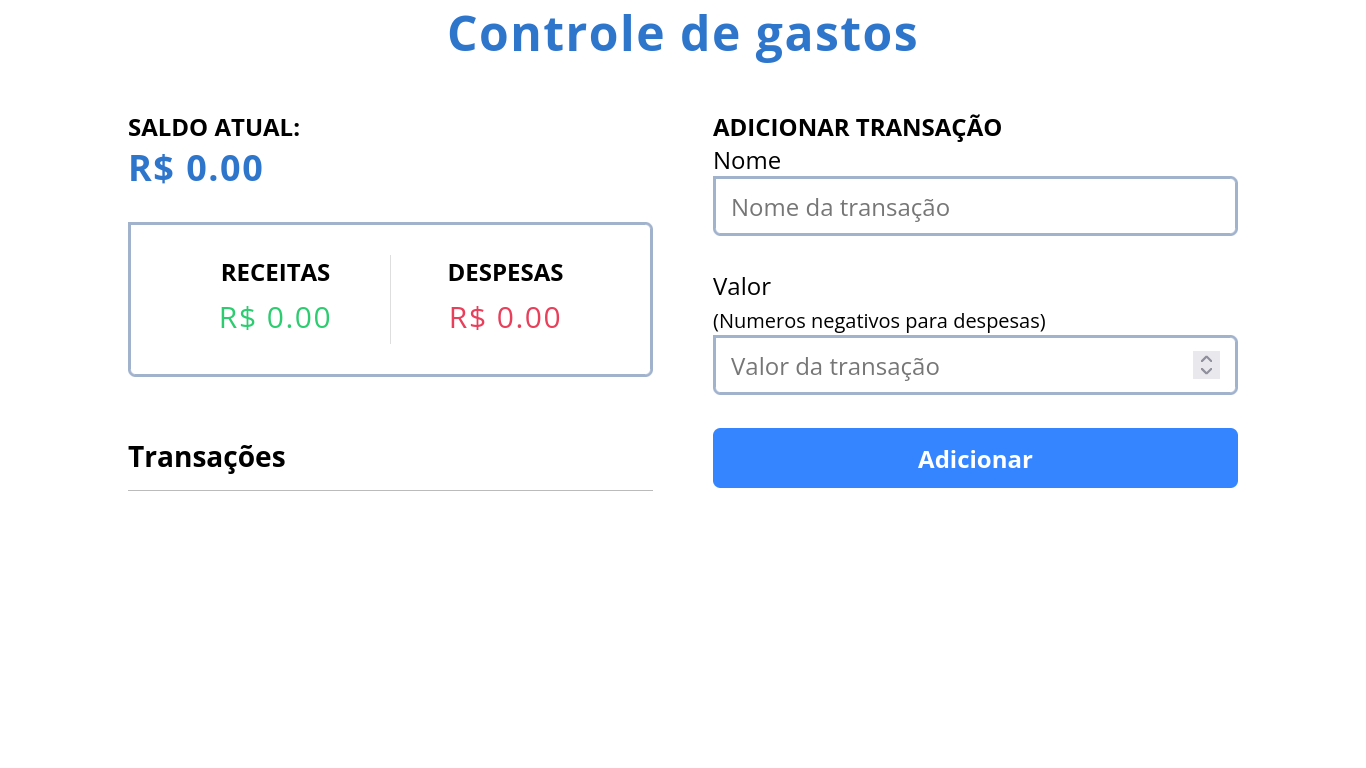 GitHub - marcos-inja/controle-de-gastos: Sistema de controle de gastos feito com JavaScript puro