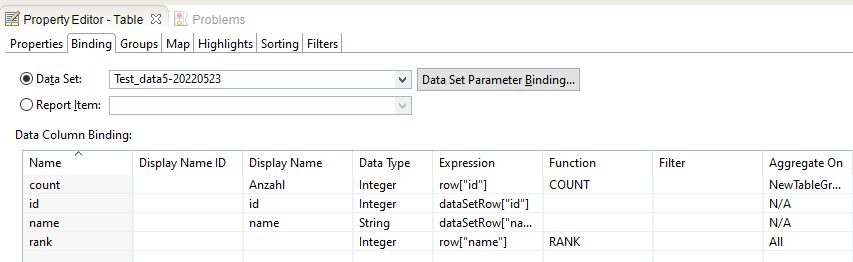 Adding computed values as grouping information with BIRT Designer 2022-03 (4.23) · eclipse-birt ...