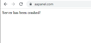 Server Crashed · Issue #129 · aaPanel/aaPanel · GitHub