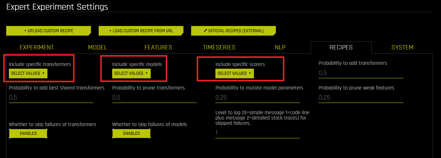 Queries with custom recipes via BYOR · Issue #24 · h2oai/driverlessai-recipes · GitHub