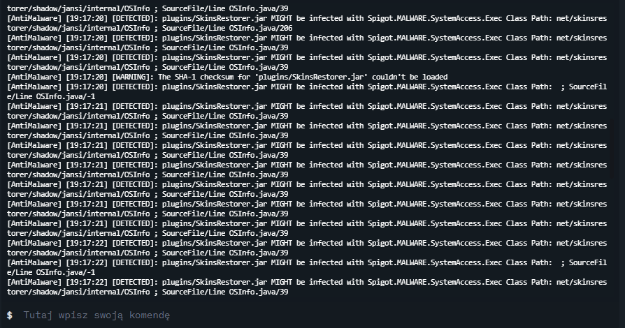Security Vendor Malware Detected While Adding Skinsrestorer To The