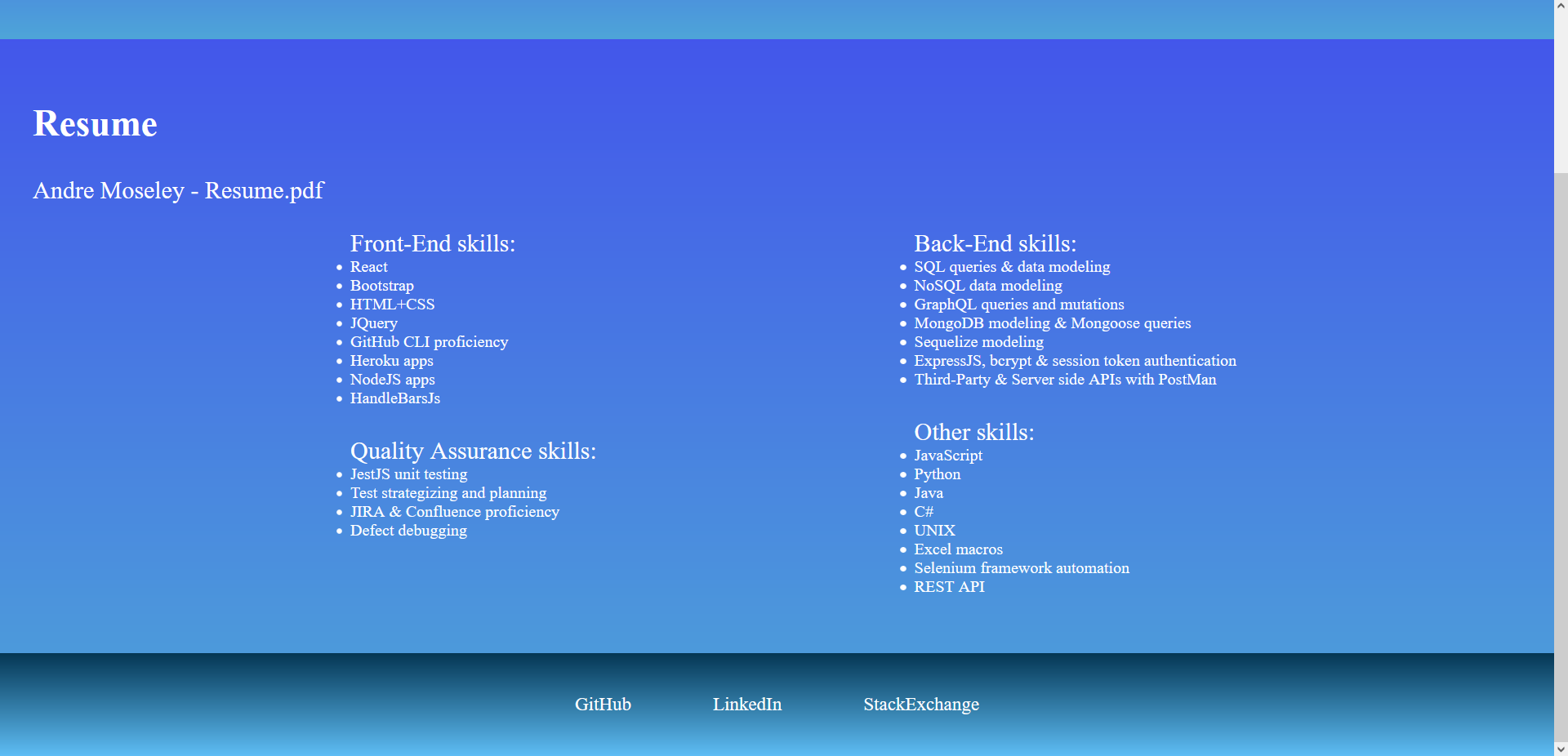 GitHub - DreJI95/andre-moseley-full-stack-dev