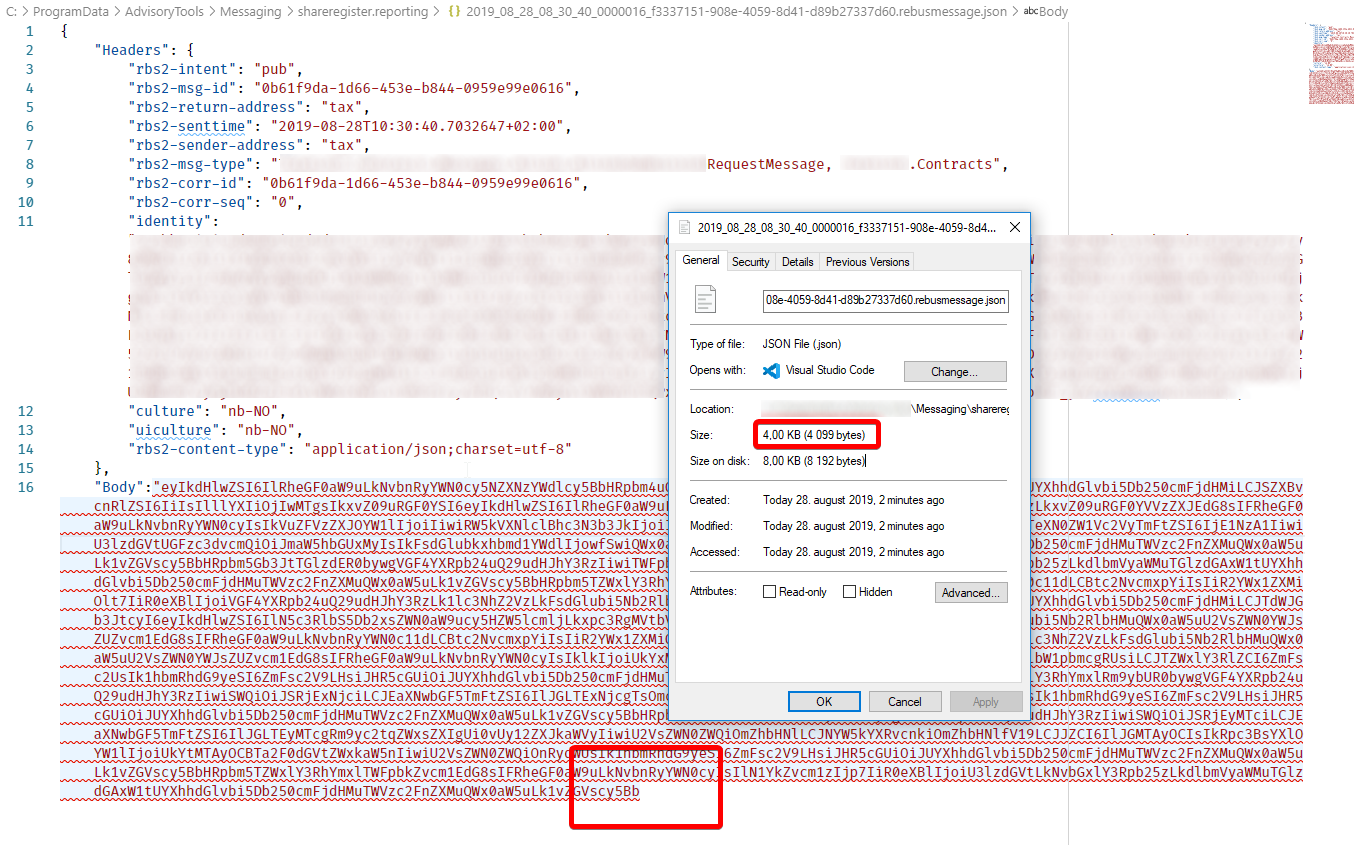 Truncated message using filesystem transport · Issue #826 · rebus-org/Rebus · GitHub