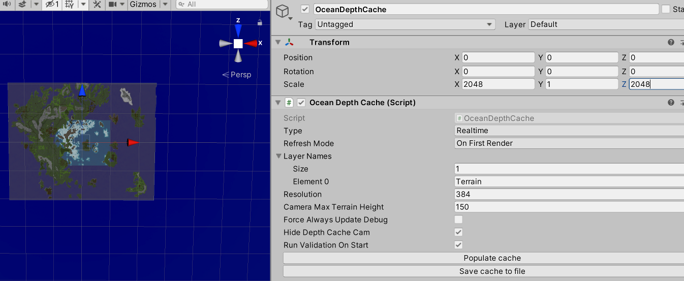 Depth Cache scale issues · Issue #716 · wave-harmonic/crest · GitHub
