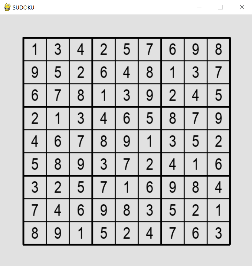 GitHub - AreelKhan/Sudoku: A Sudoku puzzle and integrated solver written using Pygame and the ...