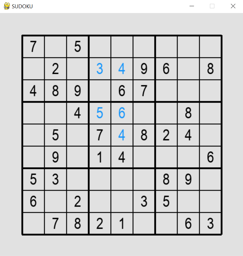 GitHub - AreelKhan/Sudoku: A Sudoku puzzle and integrated solver written using Pygame and the ...