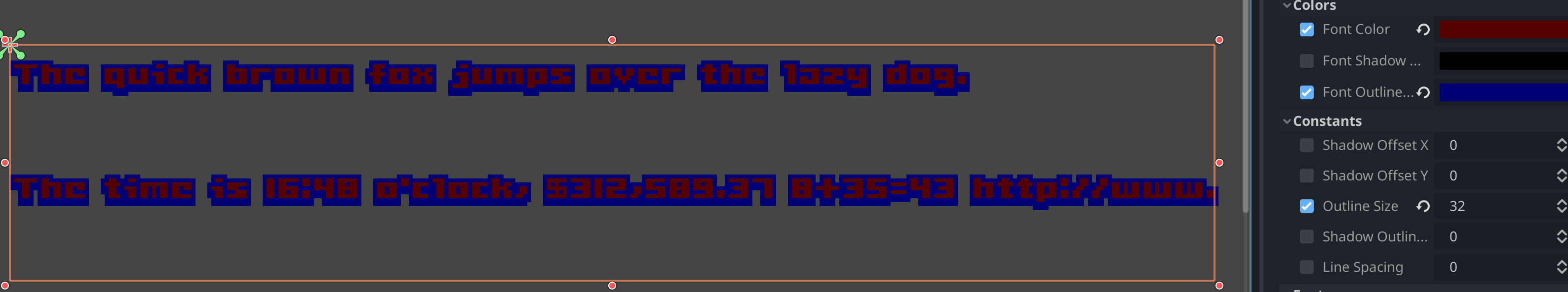 Bitmap fonts (.fnt or BMFont) don't seem to work in Godot 4 · Issue #74200 · godotengine/godot ...