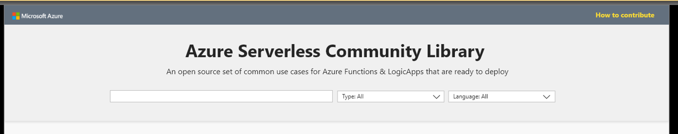 Move nav bar on left to top of page · Issue #46 · Azure/ServerlessLibrary · GitHub