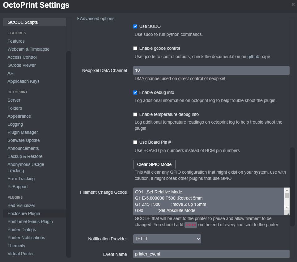 Filament Sensor to Pause Print Results in NO ACTION. · Issue #383 · vitormhenrique/OctoPrint ...