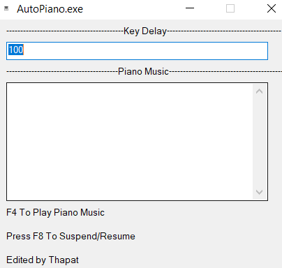 GitHub - noigamegun/AutoPiano