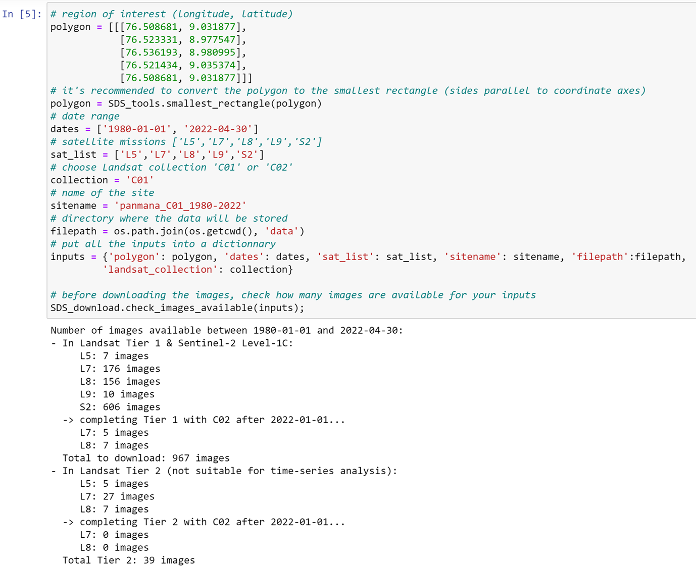 Collection 2 and Landsat 9 support in coastsat · Issue #266 · kvos/CoastSat · GitHub