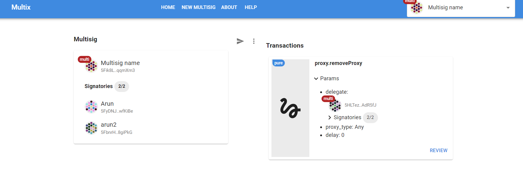 Show balance of accounts · Issue #21 · Tbaut/Multix · GitHub