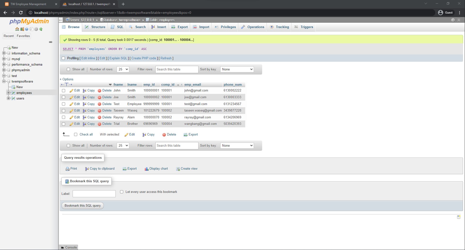 GitHub - taseenw/Employee-Management-System: An easy to use ...