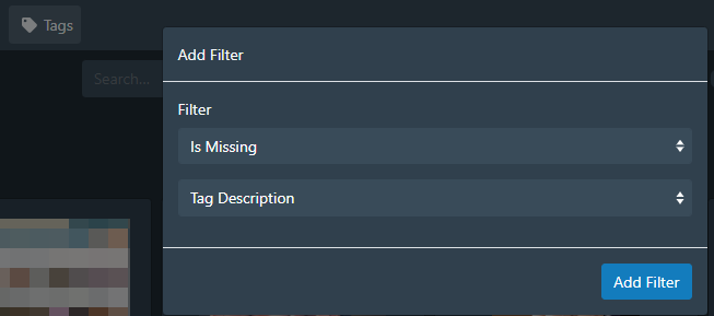 [Feature] Add "Tag Description" to the "Is Missing" filter on the Tag Page · Issue #3010 ...