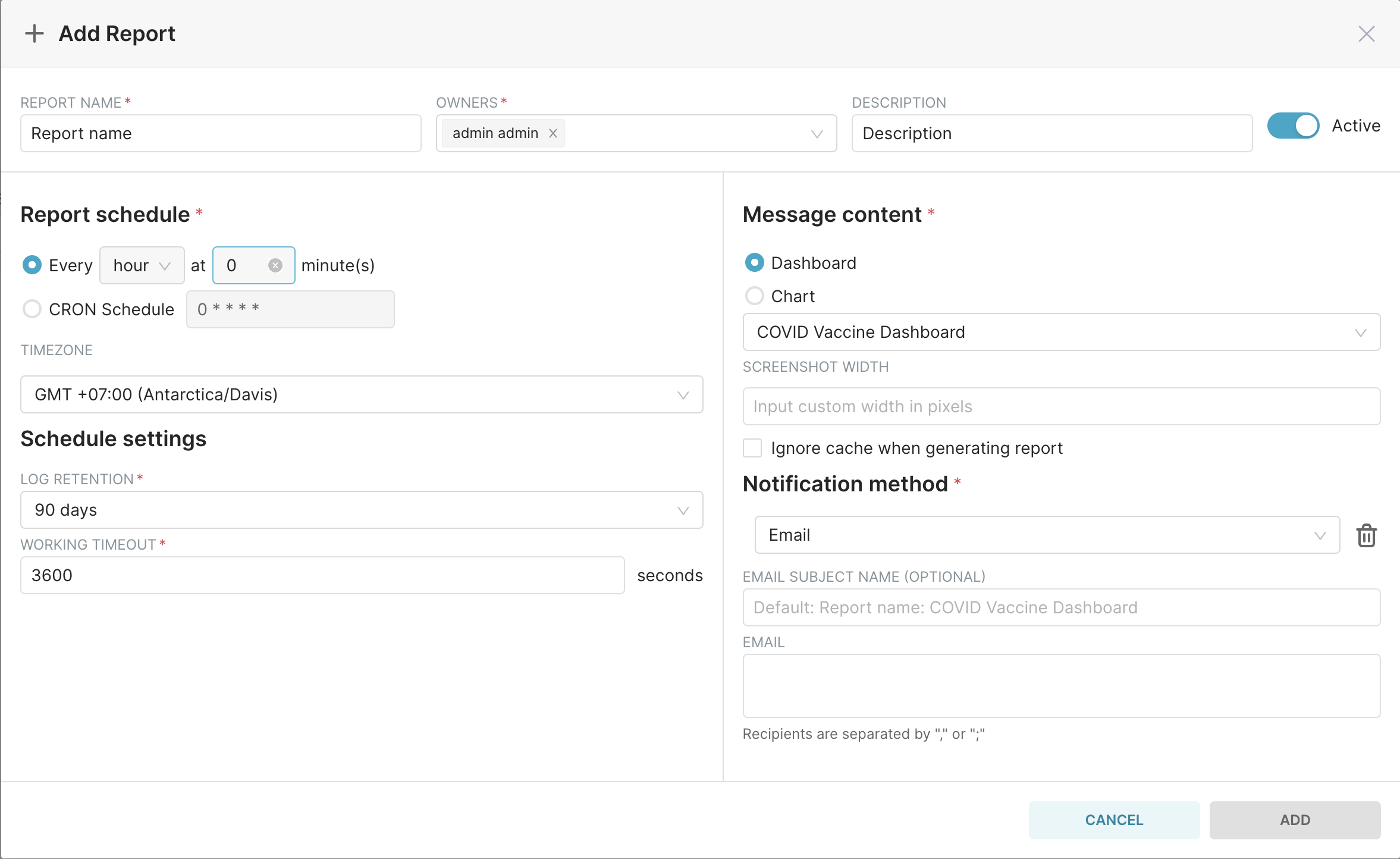 Sip Proposal For Customize Email Subject For Reports And Alerts · Issue 25945 · Apache
