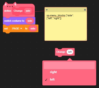 Custom blocks menu · Issue #4644 · ScratchAddons/ScratchAddons · GitHub