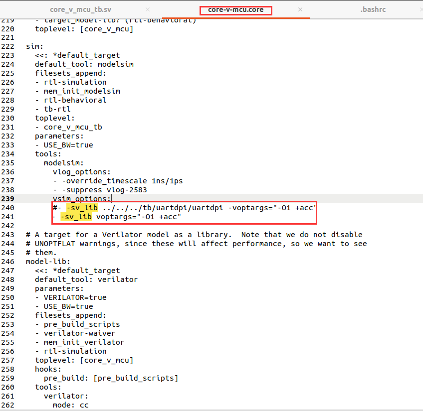 Some Problems When Make Buildsim Sim · Issue 181 · Openhwgroupcore V 0700
