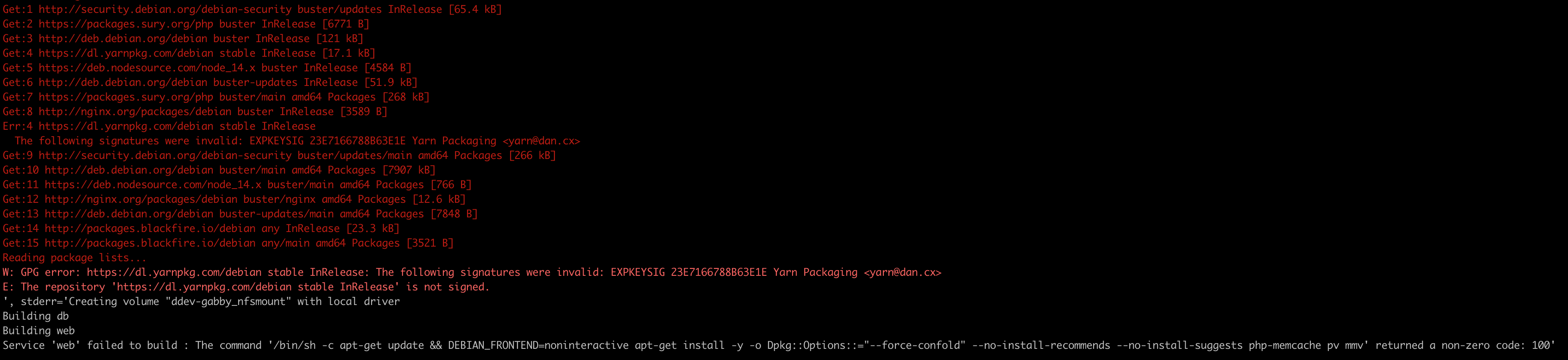 webimage_extra_packages Not Working yarnpkg key failure (update ddev ... webimage_extra_packages Not Working yarnpkg key failure (update ddev ...