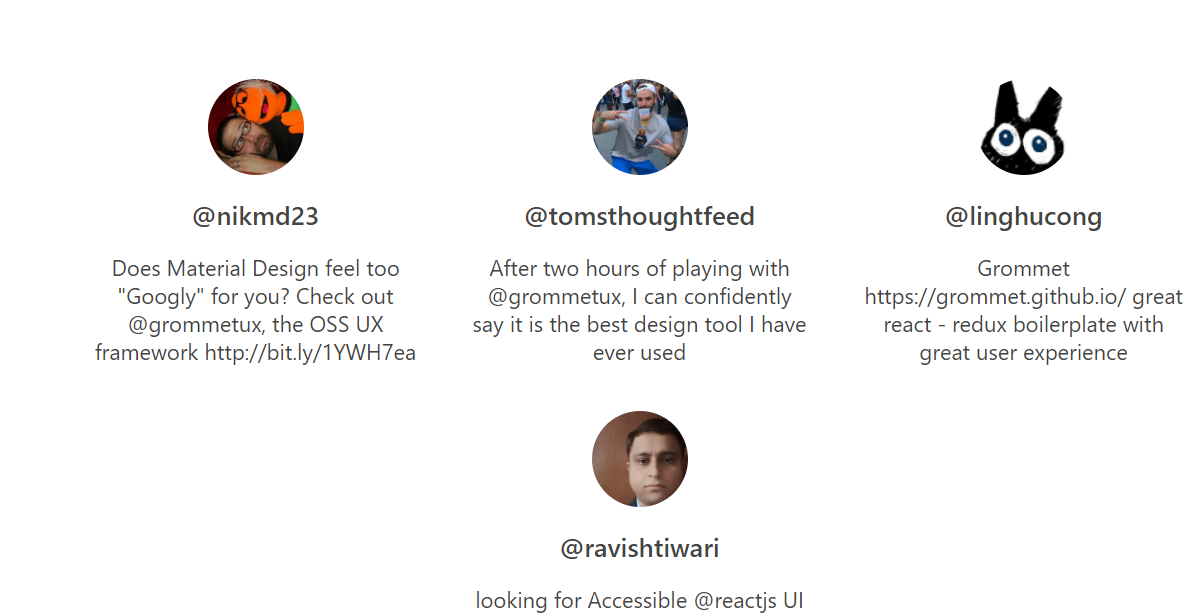 Community Designers As Slider · Issue 6430 · Grommetgrommet · Github 