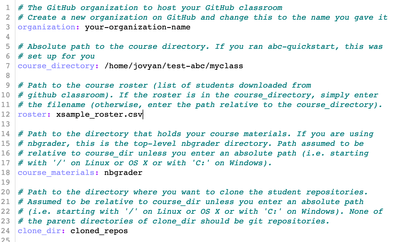 better error handling: Sample Roster not found · Issue #384 · earthlab/abc-classroom · GitHub
