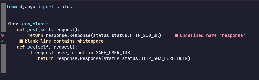 Pylama diagnostics getting "stuck" and not being rerun on save · Issue #679 · jose-elias-alvarez ...