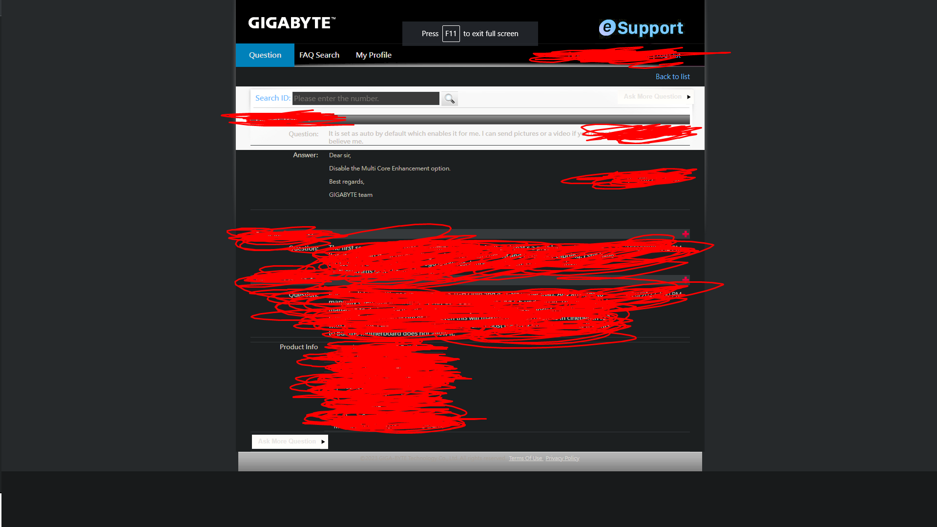 Broken Website Gigabyte Support · Issue 10740 · Darkreaderdarkreader · Github