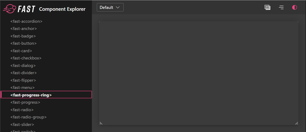 bug: fast progress ring example not visible in component explorer · Issue #3963 · microsoft/fast ...