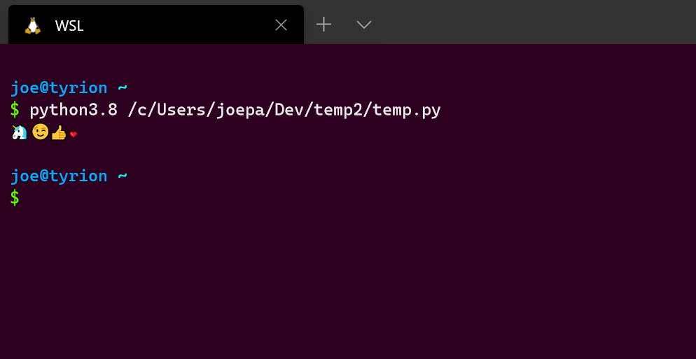 Emojis in Integrated Terminal Do Not Display Correctly · Issue #92409 · microsoft/vscode · GitHub