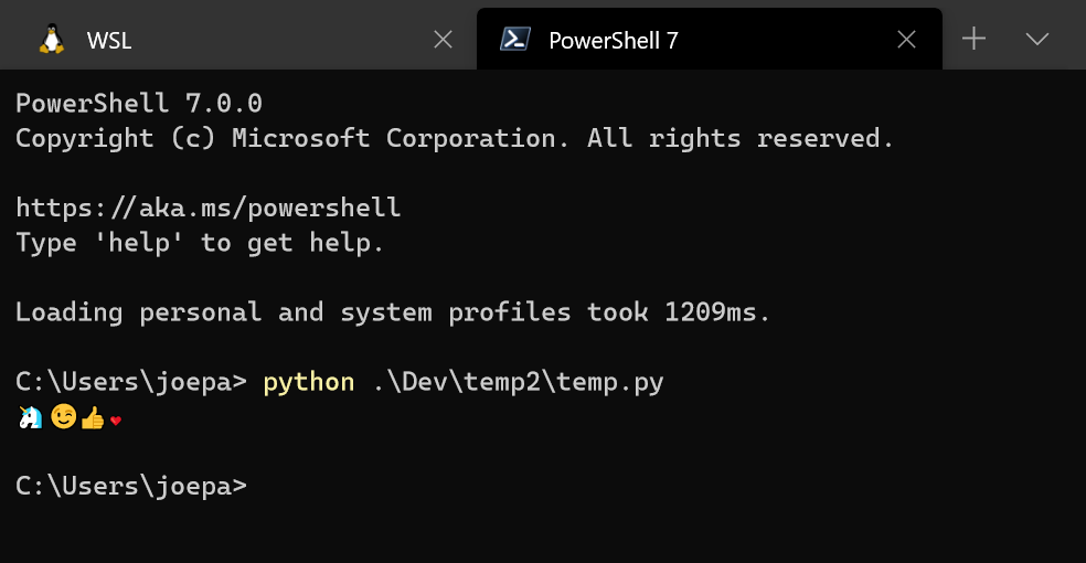 Emojis in Integrated Terminal Do Not Display Correctly · Issue #92409 ...