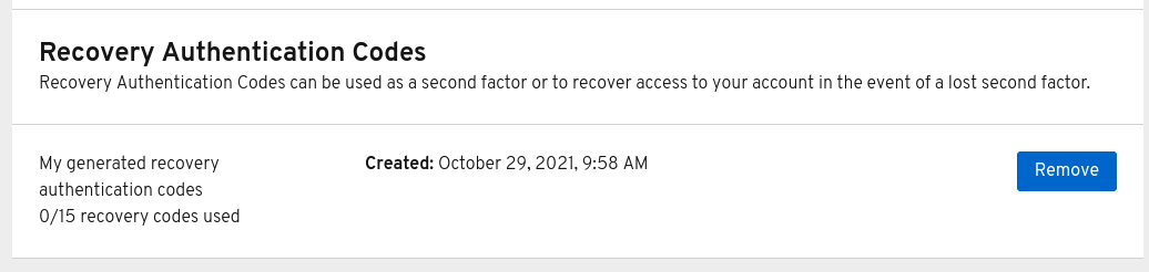 Recovery authentication codes · keycloak keycloak · Discussion #8518 ...