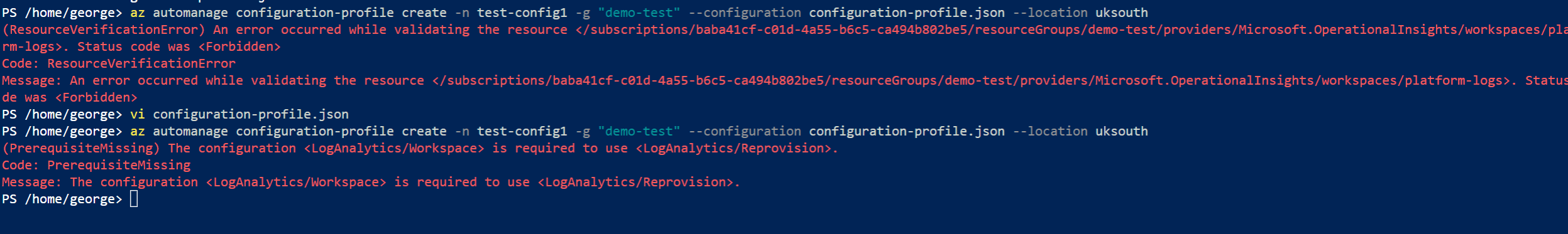 Errors \ Missing information in docs · Issue #25898 · Azure/azure-cli · GitHub
