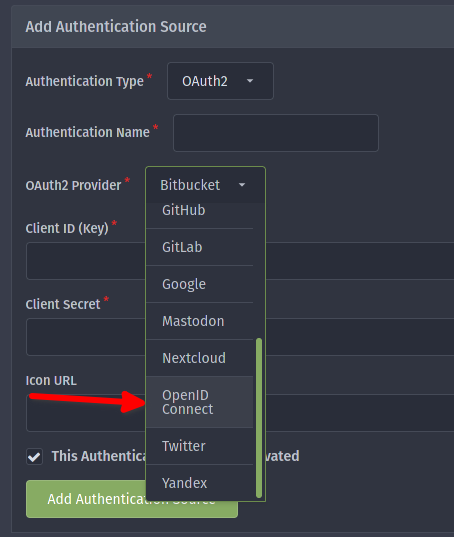 Add the possibility for any oauth provider to be supported ( e.g.: authentik ) · Issue #636 ...